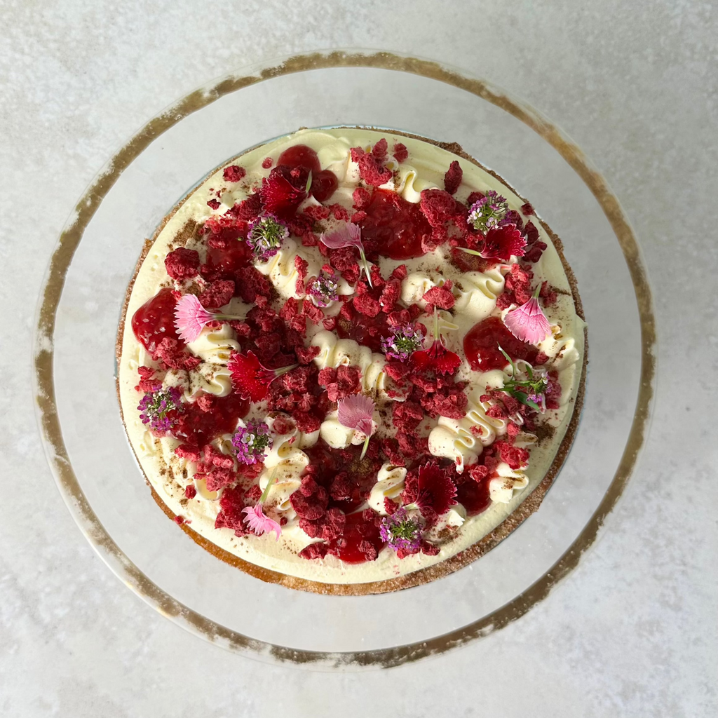 Jam Donut Inspired Cake – Mint Cakery